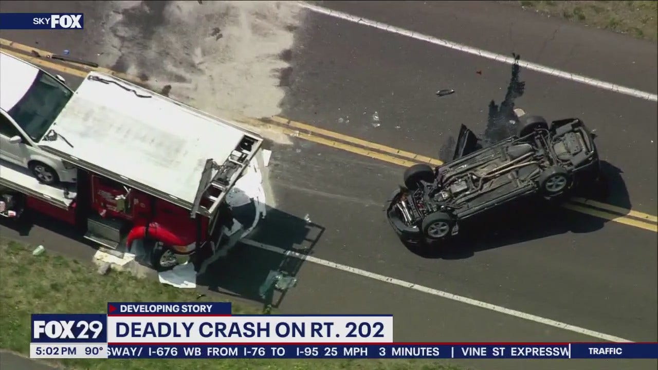 Crash on Route 202 leaves 1 dead | FOX 29 Philadelphia