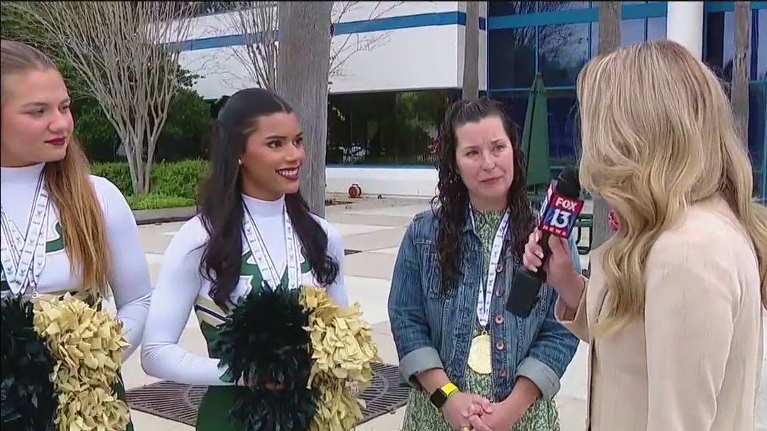 USF cheer team brings home pair of national titles | FOX 13 Tampa Bay