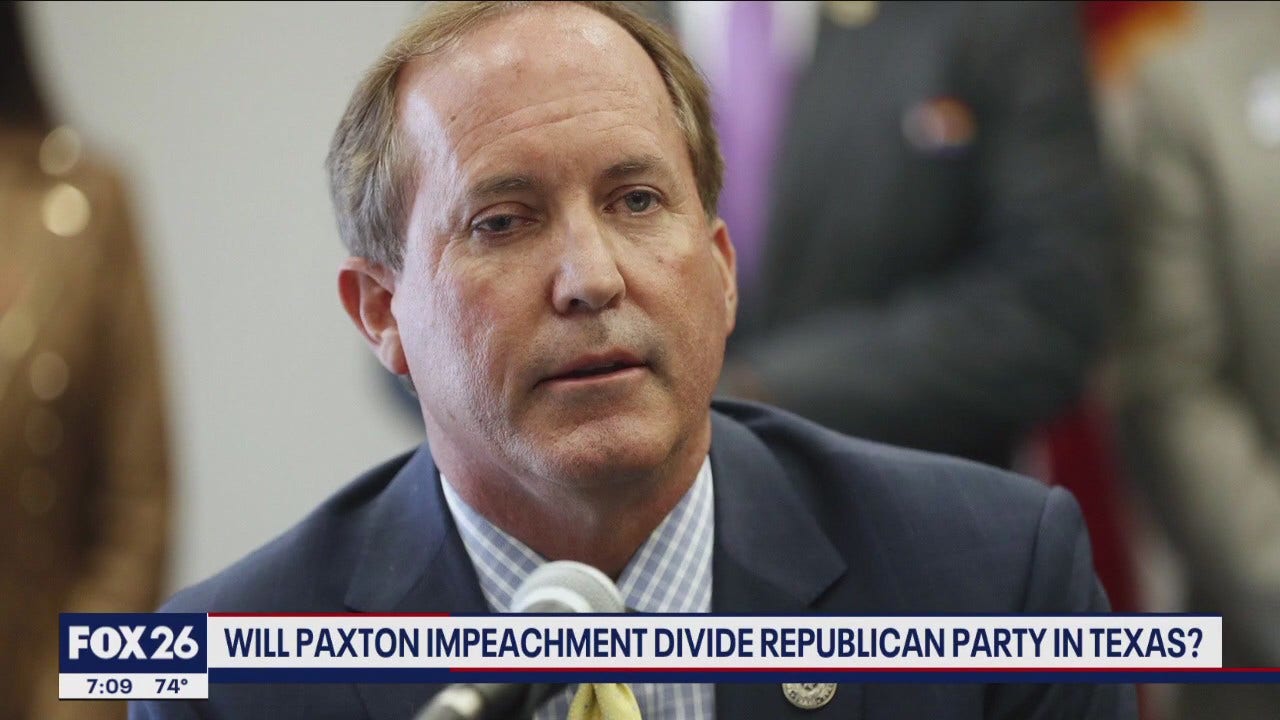 Texas Attorney General Ken Paxton Impeached By The Texas House Fox 26