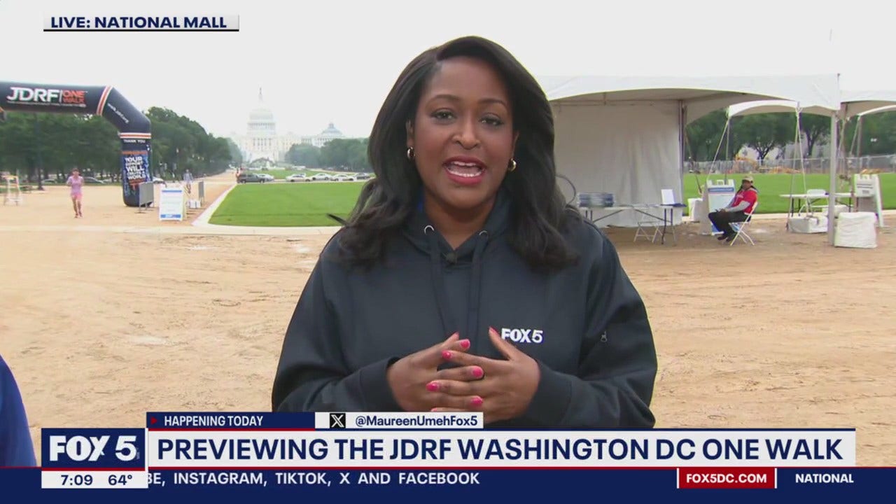 Fox 5's Maureen Umeh Emcee's 2024 JDRF One Walk | FOX 5 DC