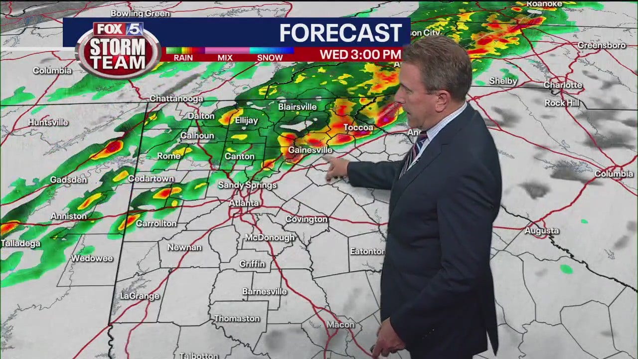 Wednesday midday weather forecast | FOX 5 Atlanta