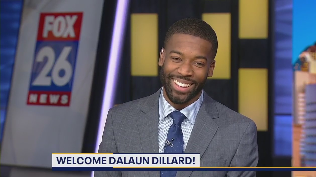 Meet new FOX 26 morning anchor, DaLaun Dillard | FOX 26 Houston