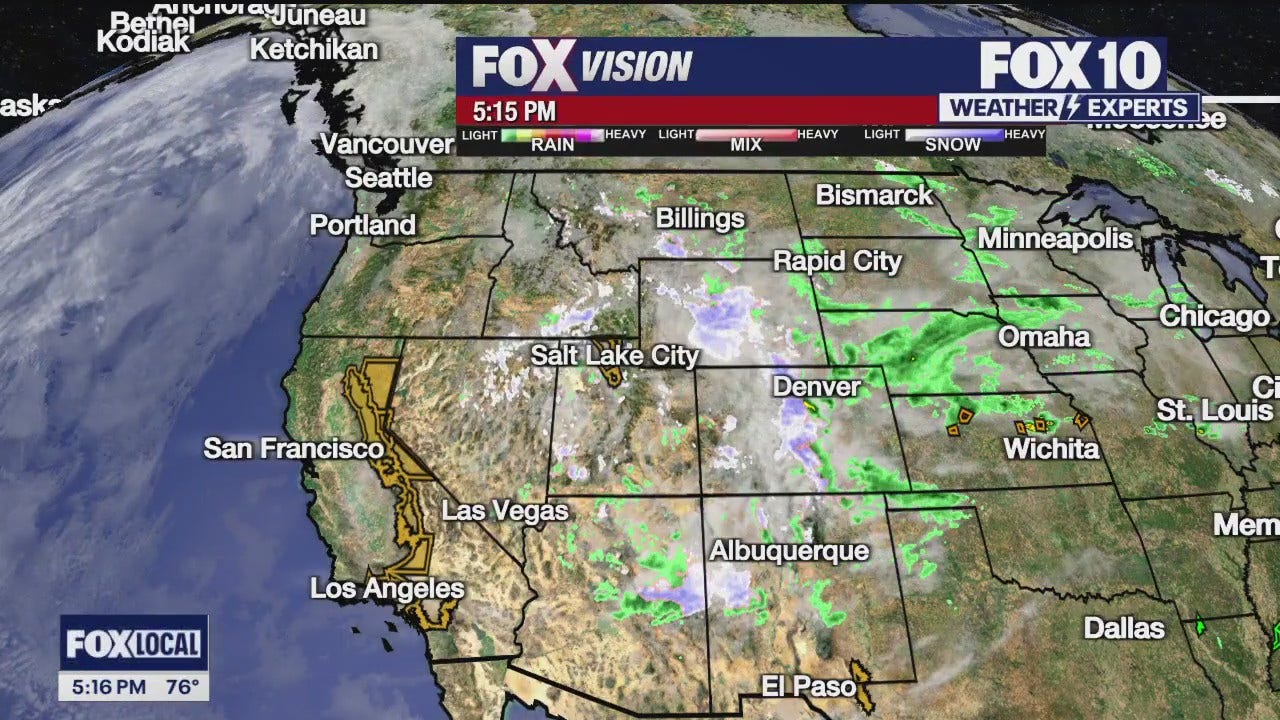 5PM Weather Forecast - 3/13/2024 | FOX 10 Phoenix