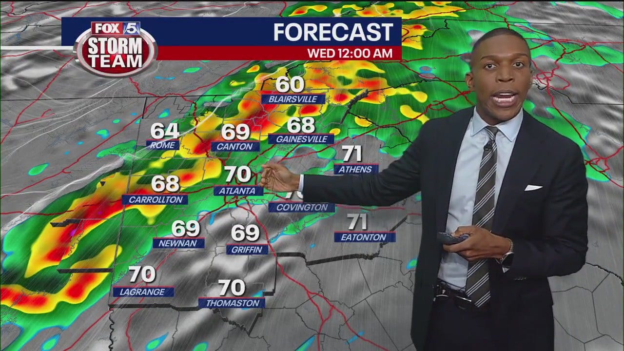 Severe weather expected Tuesday night | FOX 5 Atlanta
