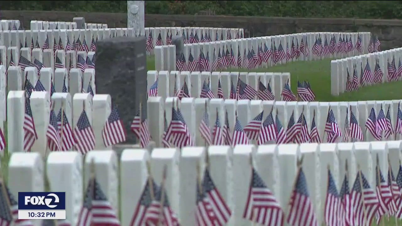 Memorial Day at San Francisco National Cemetery | KTVU FOX 2