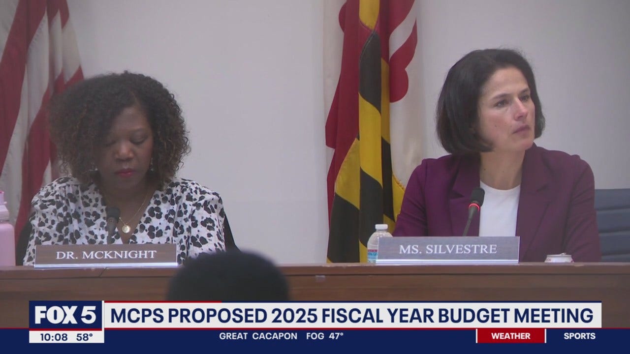 MCPS budget meeting held as superintendent controversy continues | FOX 5 DC