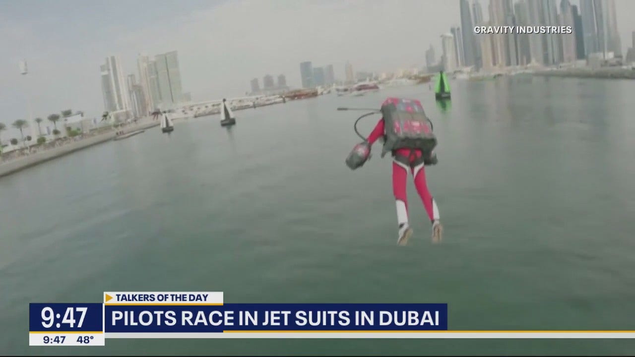 Talkers: Dubai jetpack race & global day of unplugging | FOX 4 Dallas ...