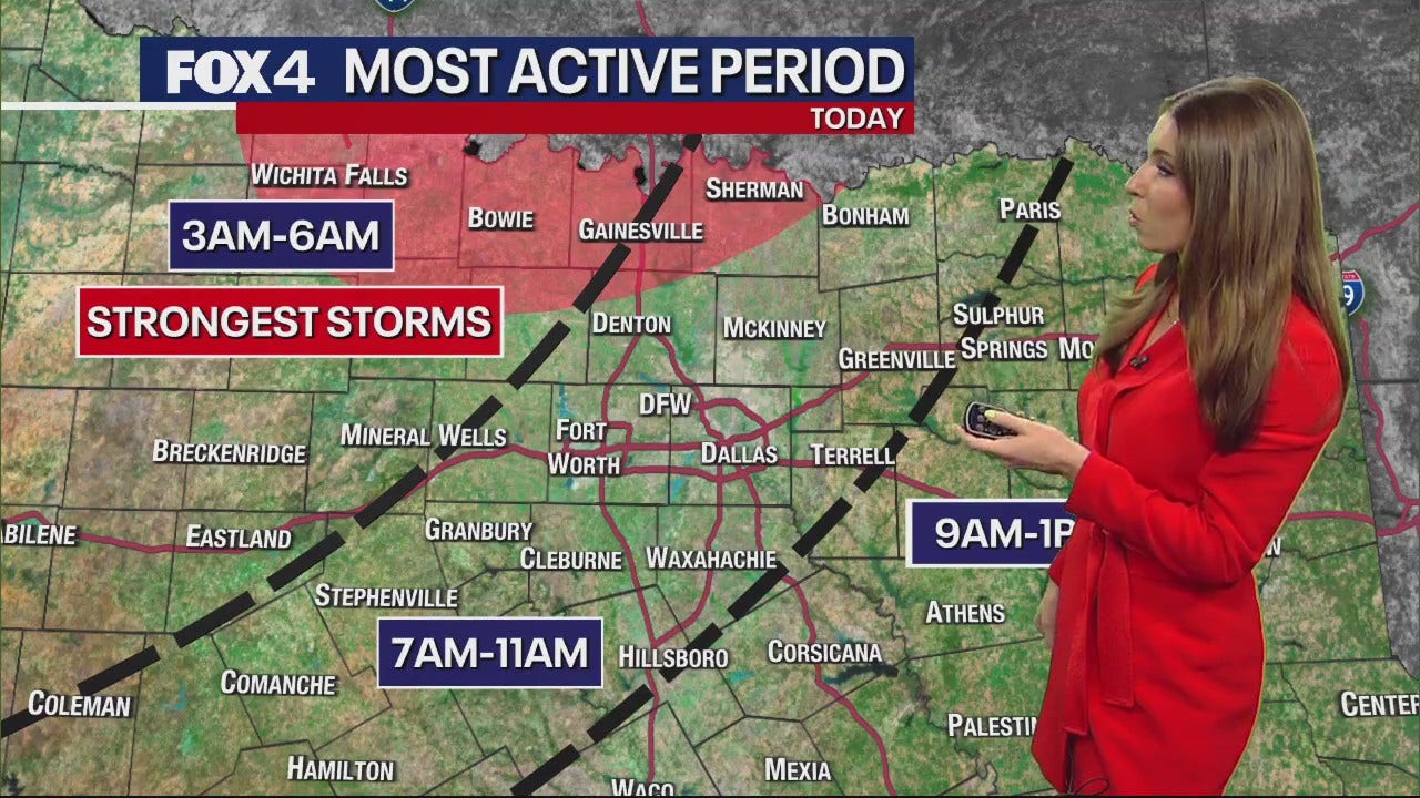 Dallas Weather: April 26 early morning forecast | FOX 4 Dallas-Fort Worth