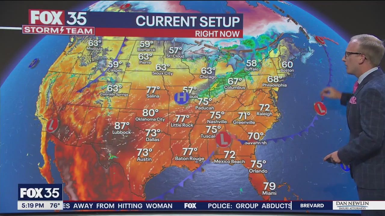 Orlando Weather forecast PM: April 23, 2024 | FOX 51 Gainesville