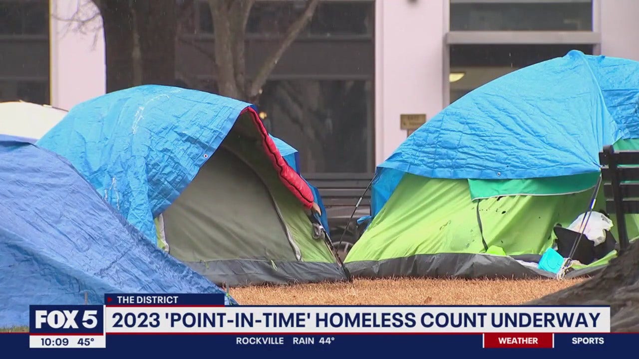2023 'Point-in-Time' homeless count underway | FOX 5 DC