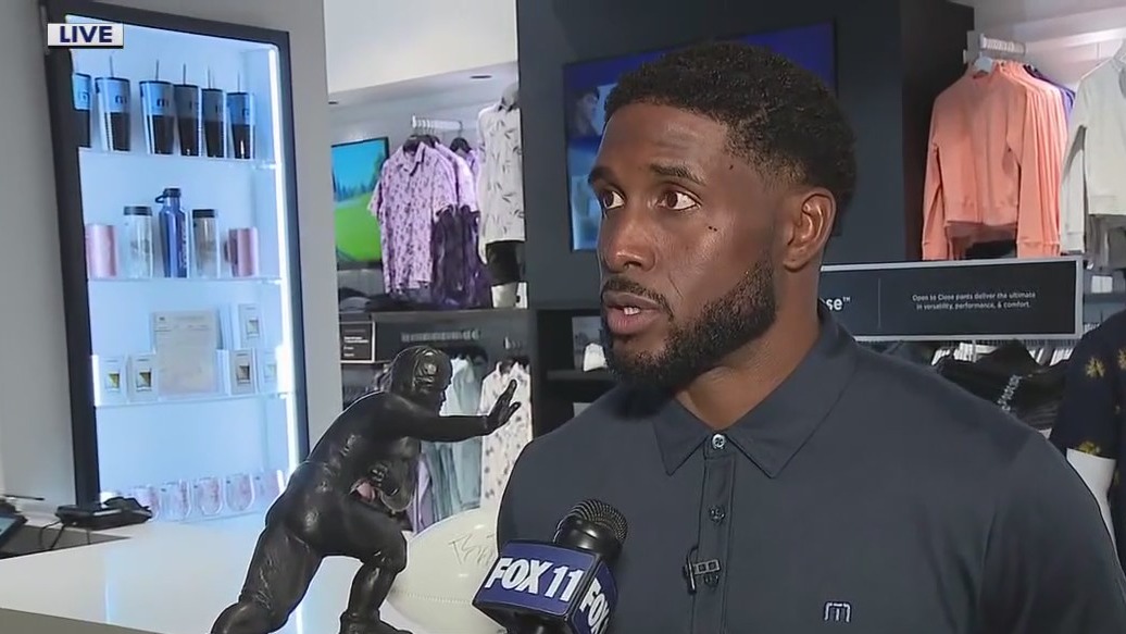 Reggie Bush talks about getting Heisman back, new clothing line | FOX ...