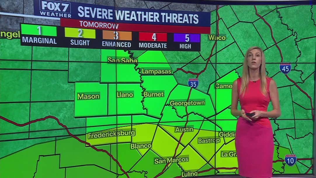 Austin weather: Severe weather tonight | FOX 7 Austin