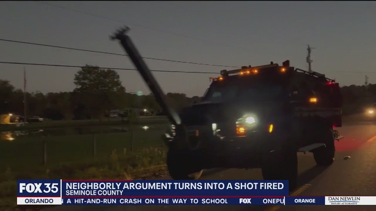 Neighborhood argument ends in shots fired, stand-off | FOX 51 Gainesville