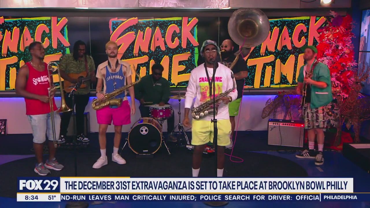 Philadelphia brass band 'Snacktime' throwing a one-of-a-kind year-end ...