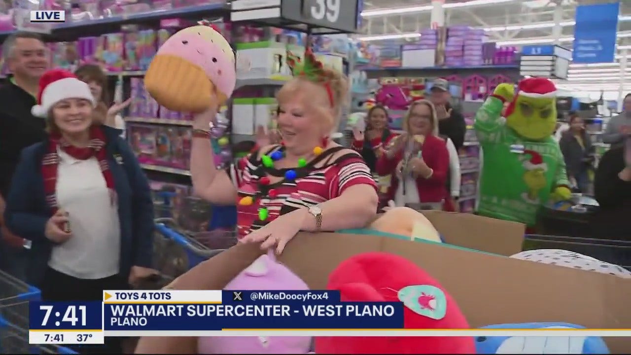 Toys for Tots: Mike Doocy helps spend $100,000 on toys | FOX 4 Dallas ...