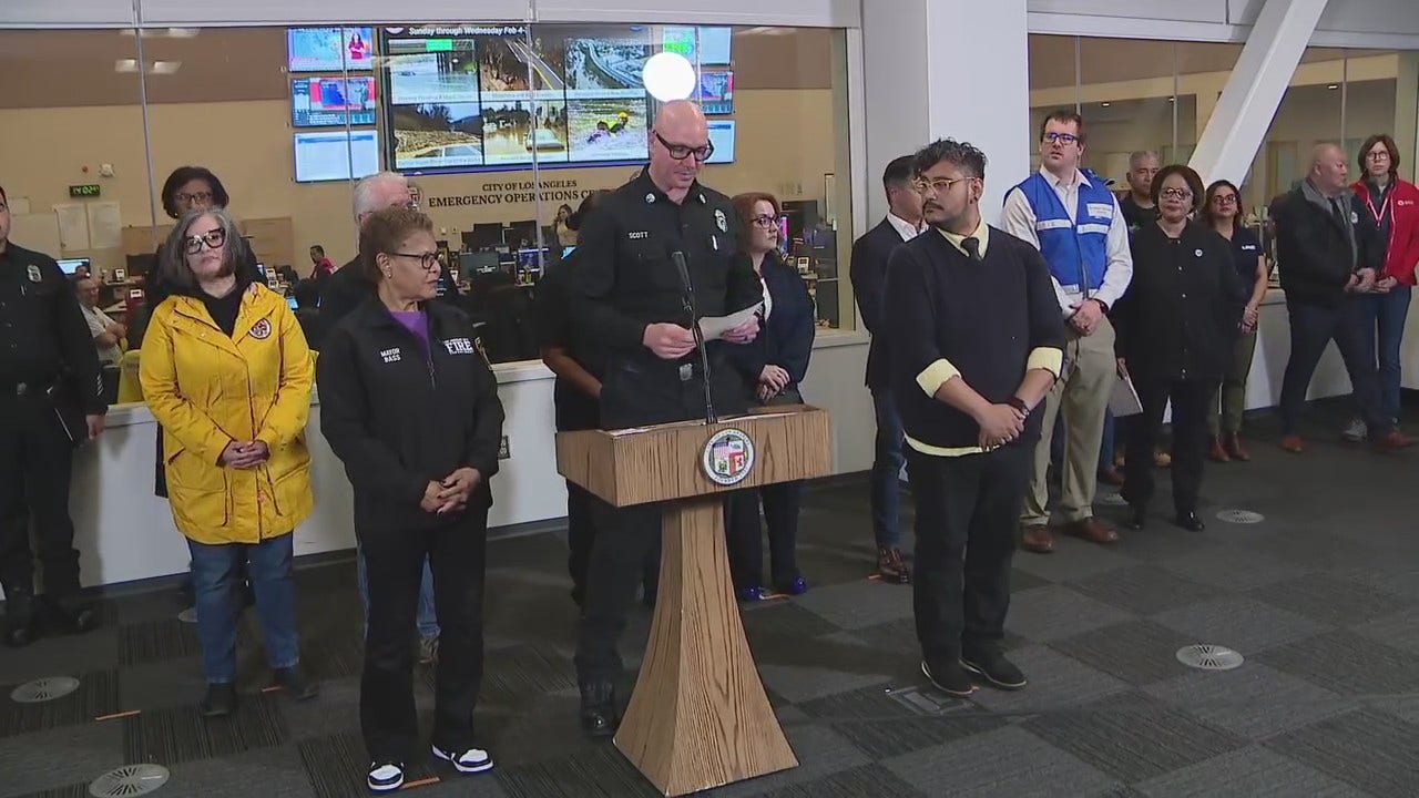 LA officials discuss city's response to storm | FOX 11 Los Angeles