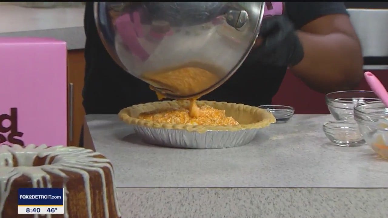 Good Cakes & Bakes stops by the Fox 2 kitchen to bake sweet potato ...