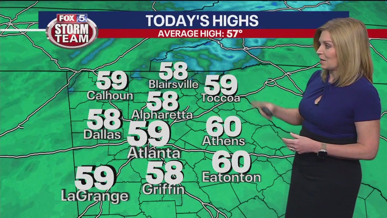 Wednesday morning weather forecast | FOX 5 Atlanta