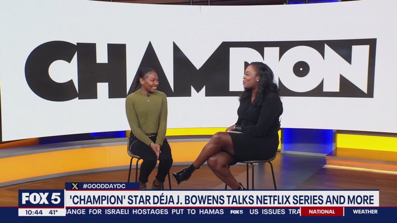 Deja J. Bowens talks about the musical drama, "Champion," on Netflix ...