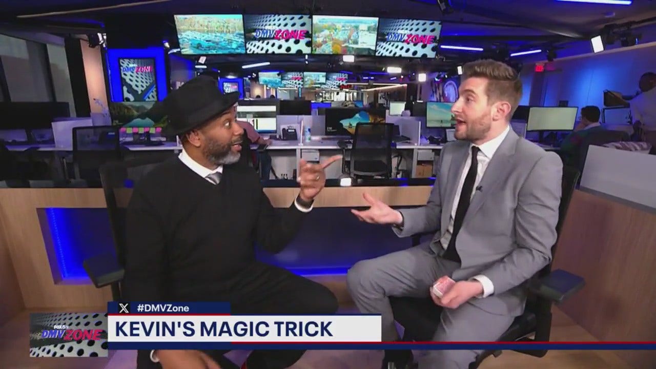 Kevin McCarthy shows off his magic tricks | FOX 5 DC