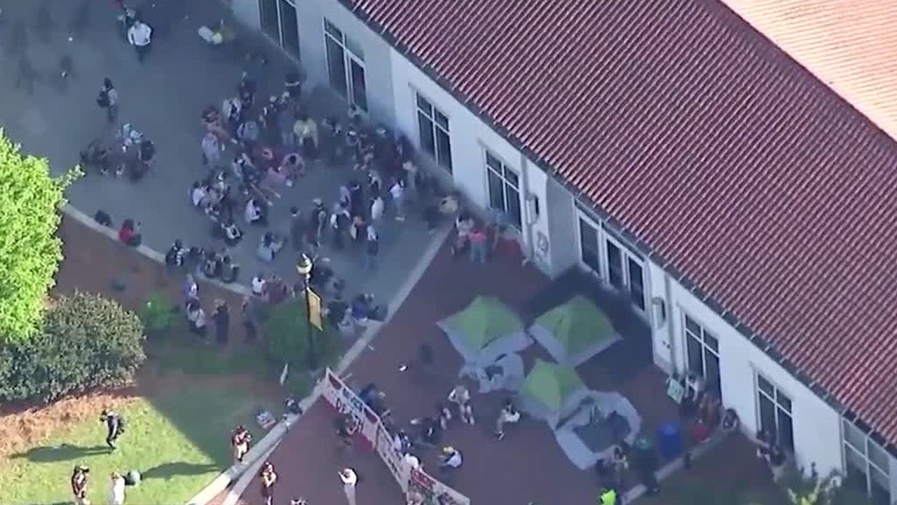 Protests continue at Emory University | FOX 5 Atlanta