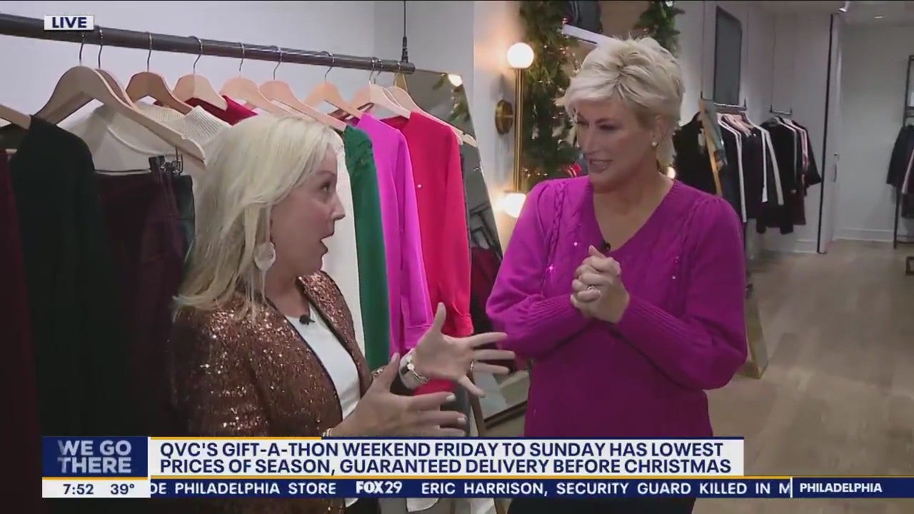 Jenn tours QVC headquarters' massive wardrobe room | FOX 29 Philadelphia