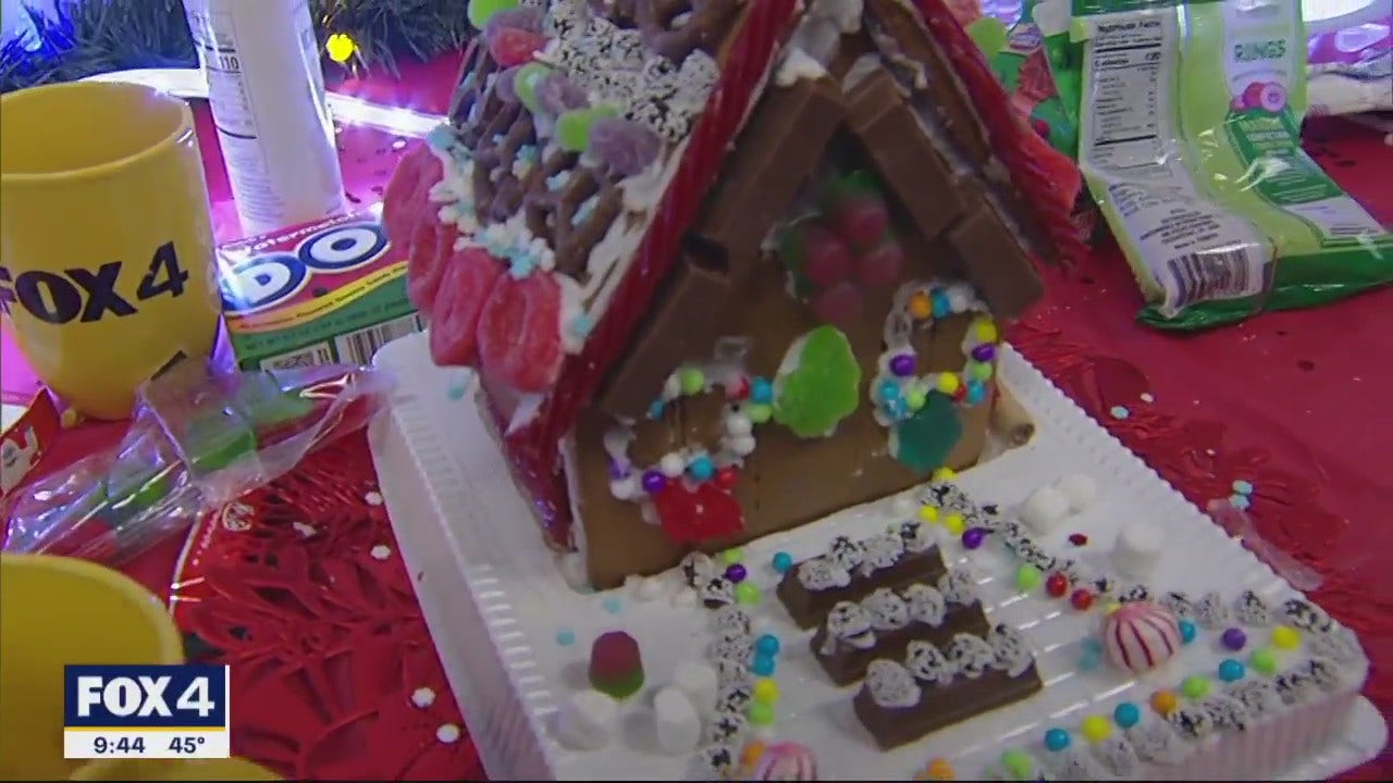 Updated Good Day gingerbread house contest entry | FOX 4 Dallas-Fort Worth