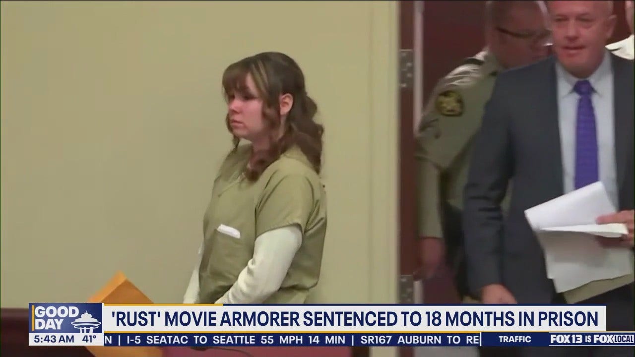 'Rust; movie armorer sentenced to prison | FOX 13 Seattle