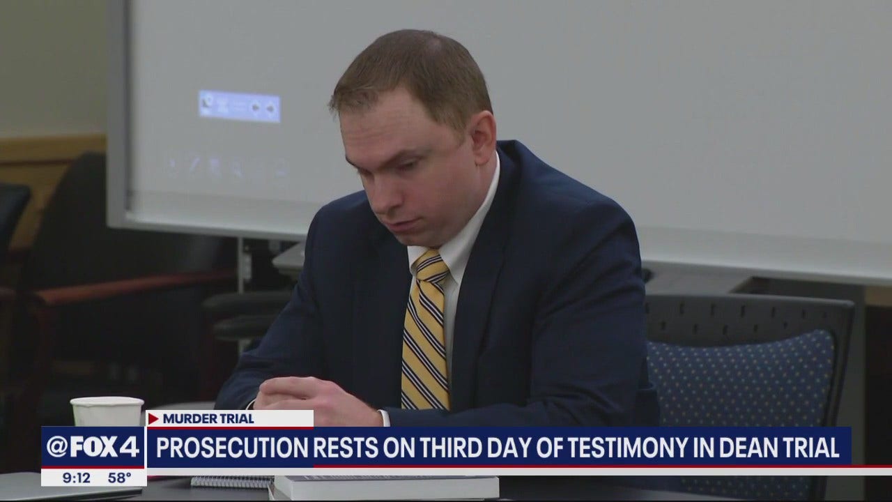 Aaron Dean Trial State Rests Case After Just 3 Days In Former Fort