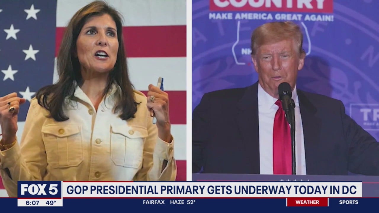 DC GOP presidential primary starts Friday | FOX 5 DC