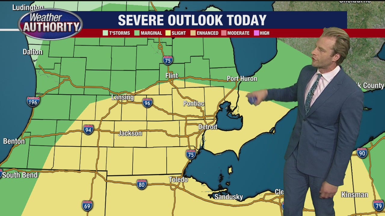 Severe thunderstorms possible Wednesday | FOX 2 Detroit