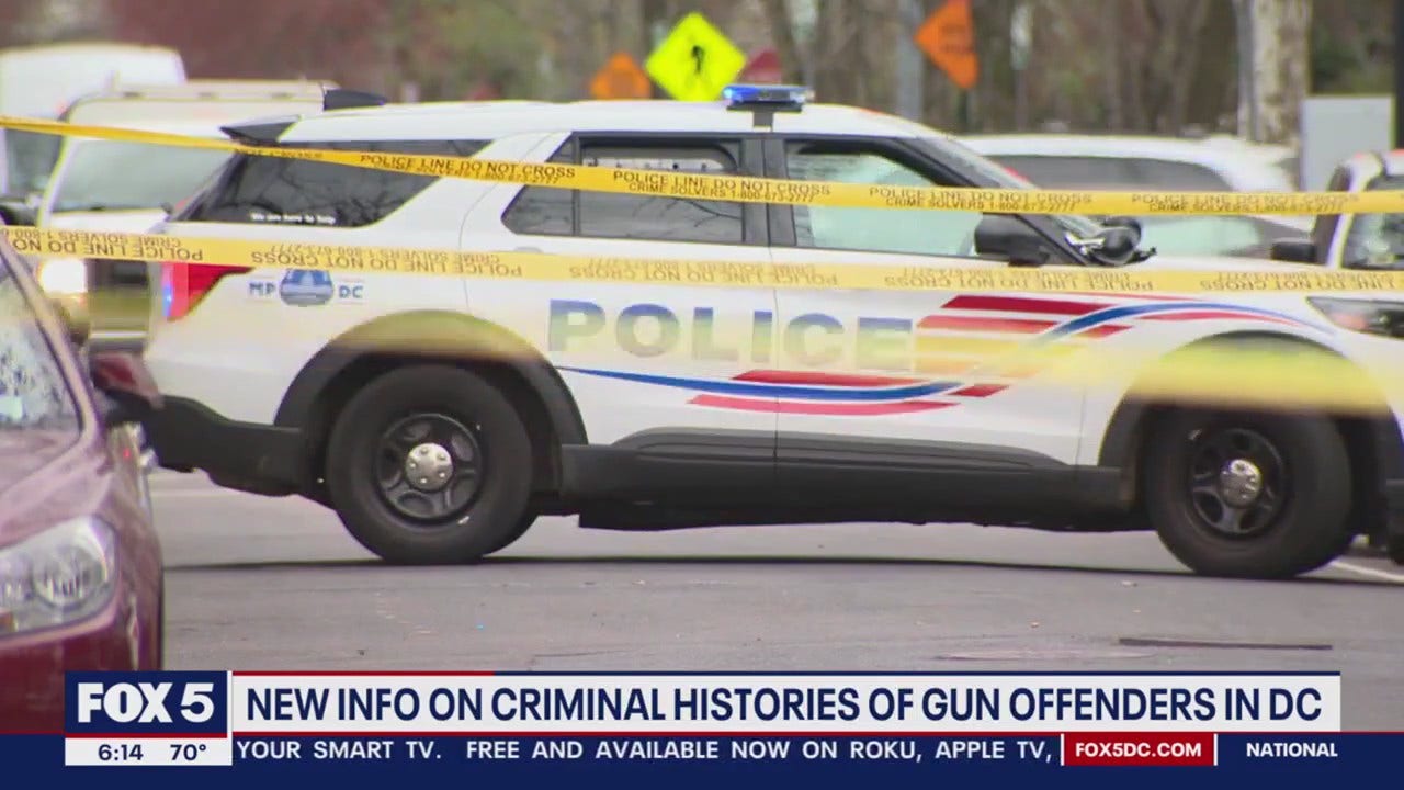 New arrest data highlights DC's gun crime patterns | FOX 5 DC