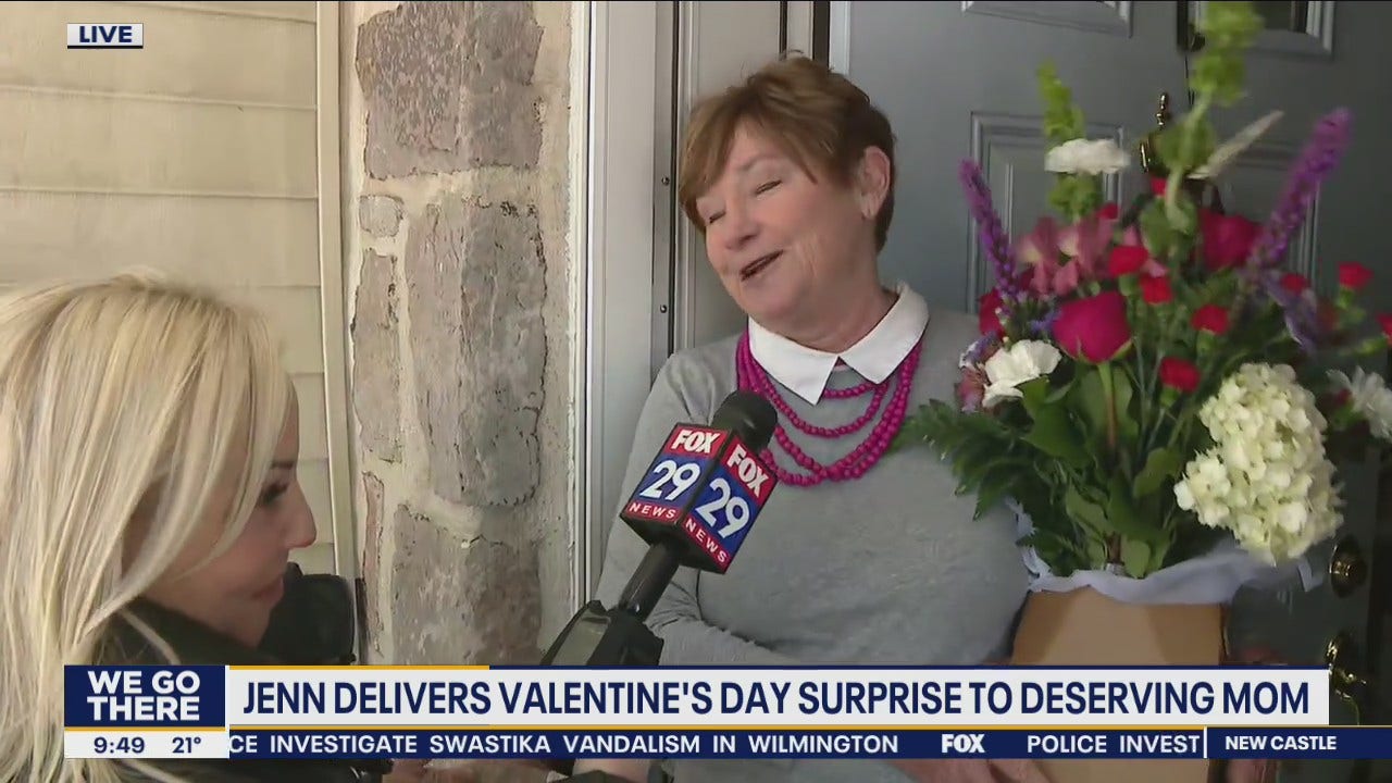 Jenn Delivers Valentines Day Surprise To Deserving Mom Fox 29