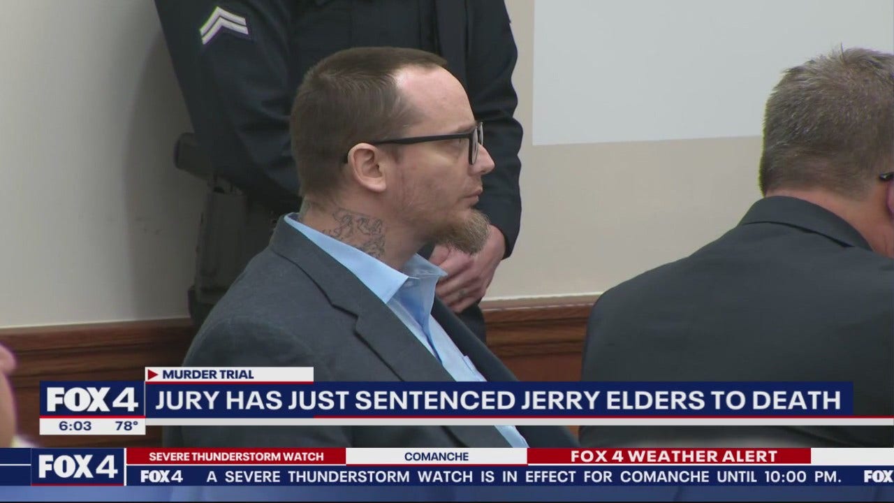 Jurors sentence killer Jerry Elders to death | FOX 4 Dallas-Fort Worth