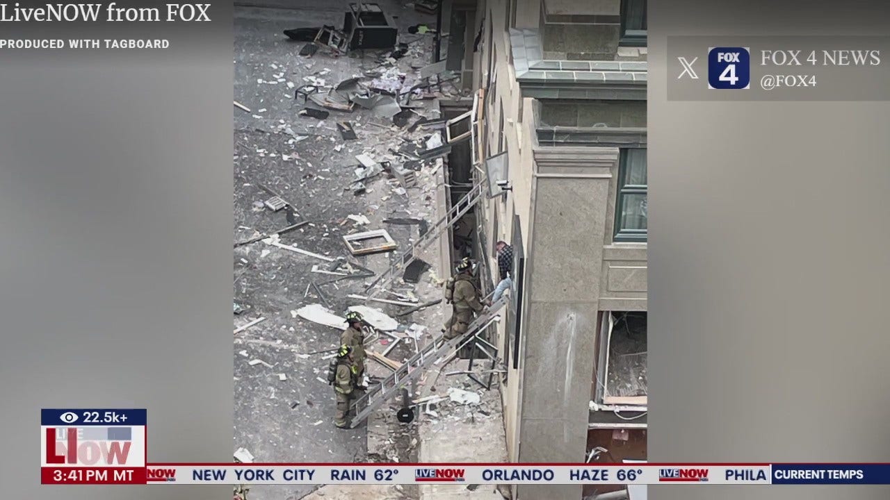 Fort Worth explosion at Sandman Hotel injures 11 people | FOX 26 Houston