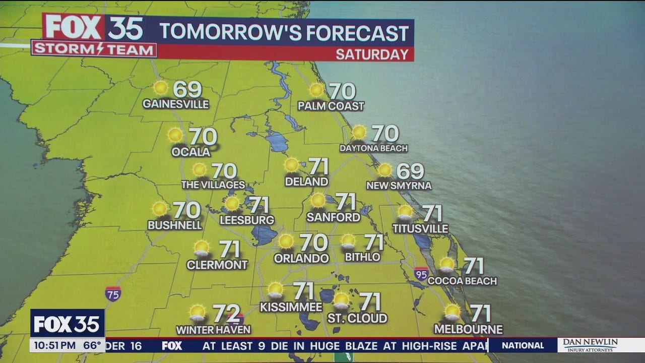 Orlando Weather Forecast: Feb. 23, 2024 | FOX 35 Orlando