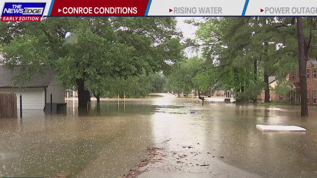 Conroe residents, officials react to flooding | FOX 26 Houston