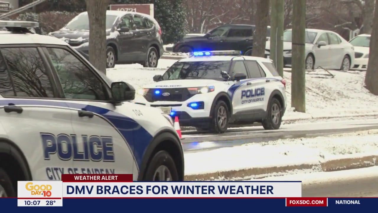 Accidents across DMV as morning snow brings dangerous road conditions ...