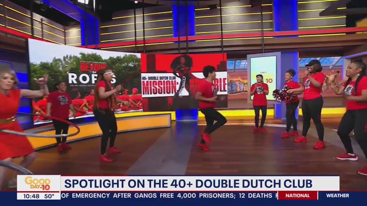 Spotlighting the 40+ Double Dutch Club | FOX 5 DC
