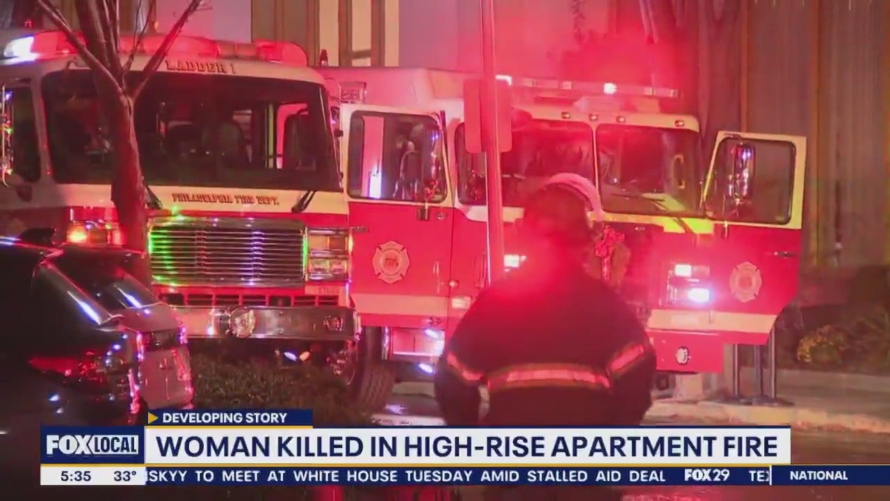 Woman dies in Philadelphia high rise apartment fire | FOX 29 Philadelphia