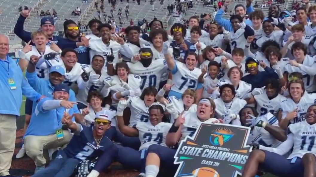 Berkeley Prep football team wins state title | FOX 13 Tampa Bay