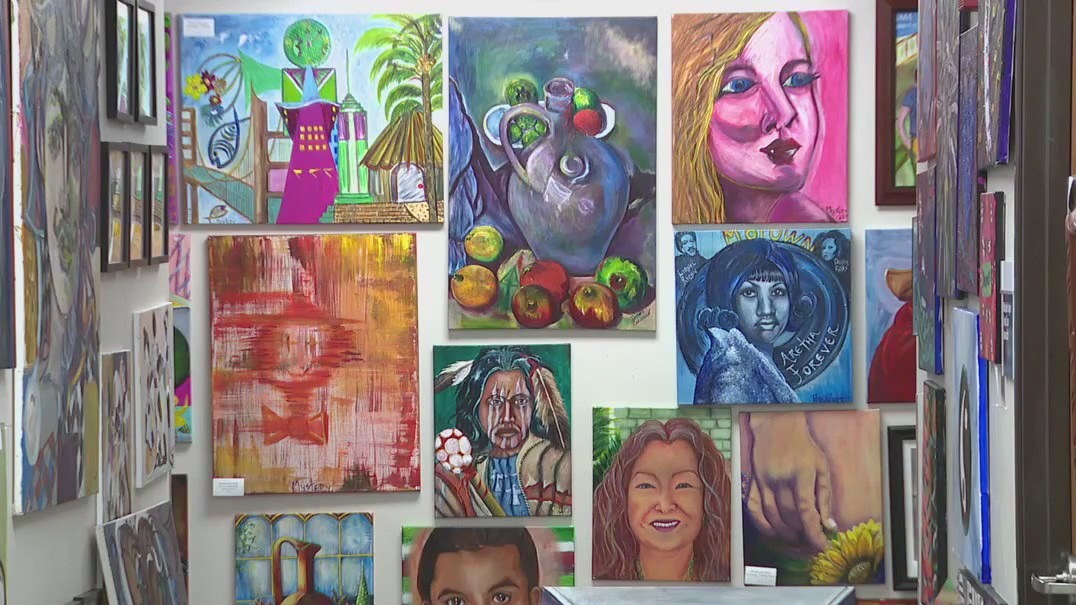 Art program helps people struggling with housing | FOX 4 Dallas-Fort Worth