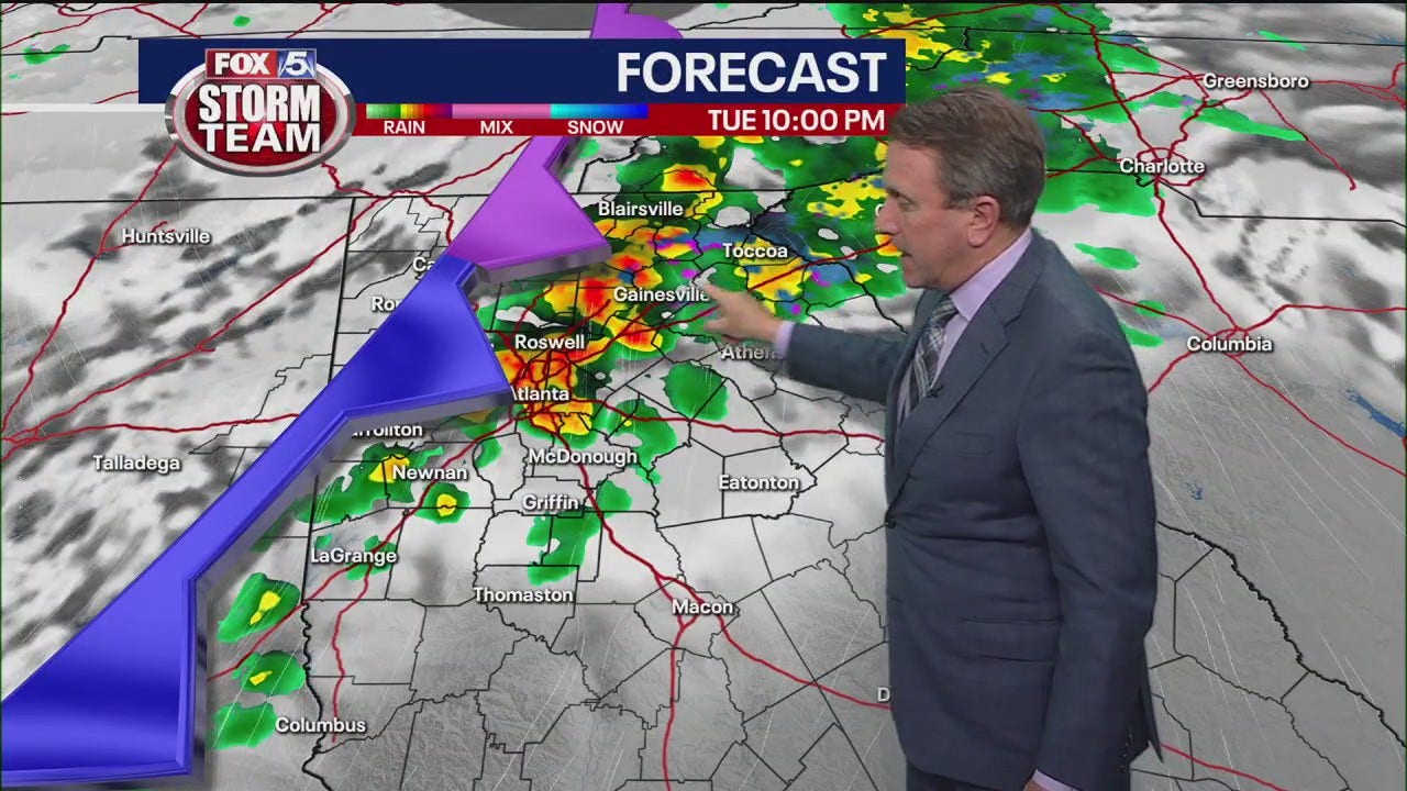 Monday midday weather forecast | FOX 5 Atlanta