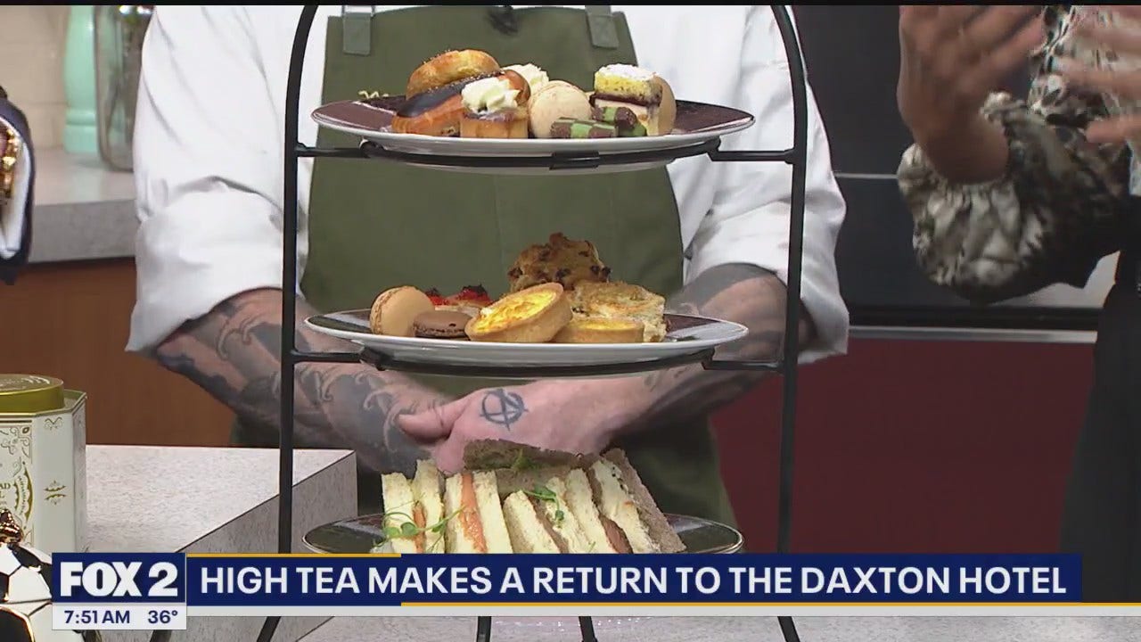 Afternoon tea returns to the Daxton Hotel | FOX 2 Detroit
