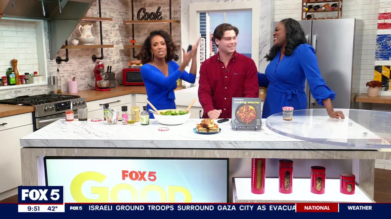 Chef Jeremy Scheck whips up recipes from "Cooking Smarter" cookbook ...