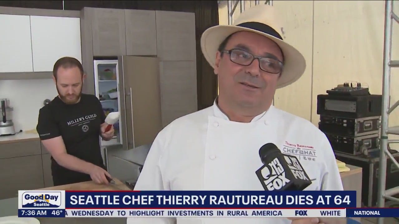 Seattle chef Thierry Rautureau dies at 64 | FOX 13 Seattle
