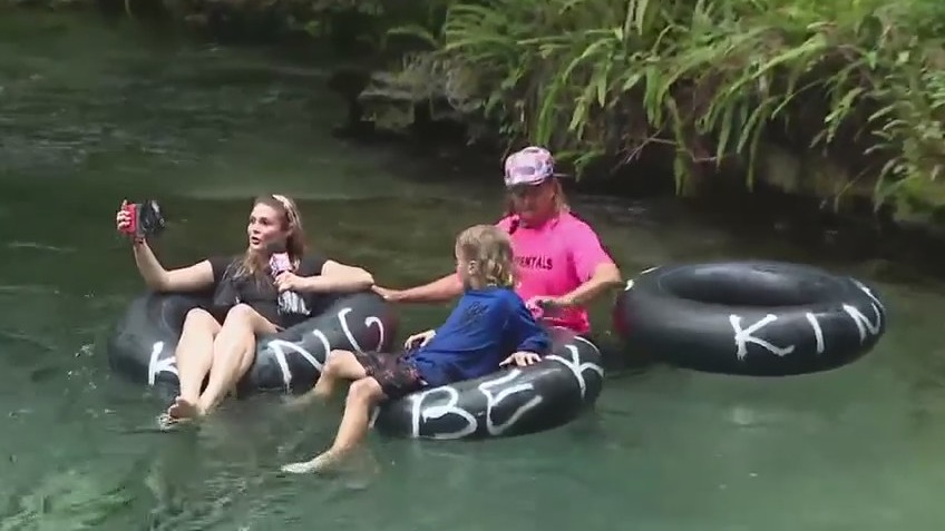 Marley goes on spring break: Kelly Park Rock Springs | FOX 51 Gainesville