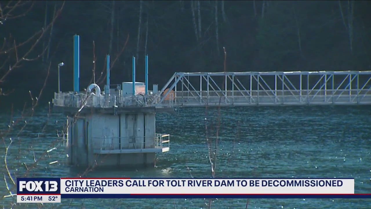 Carnation leaders call for Tolt River Dam to be decommissioned | FOX 13 ...