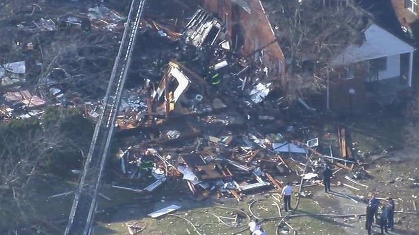 Watch: Detroit police and fire at scene of apparent home explosion on ...