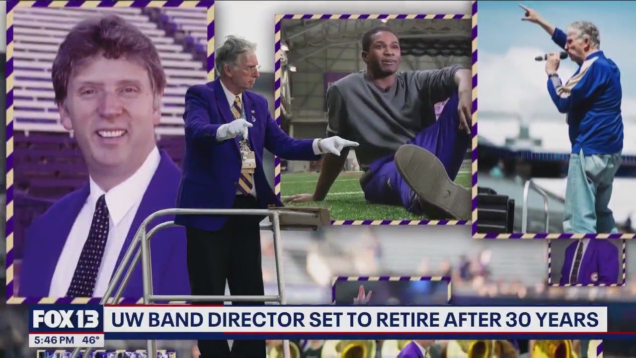 University of Washington marching band director's storied 30-year ...